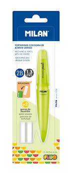 MILAN MECHANICAL PENCIL 1.3MM WITH ERASER – Artparkindia